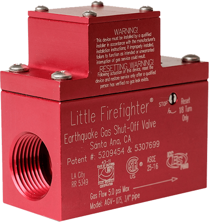 1-1/2" Horizontal Gas Shut Off Valve - APFS