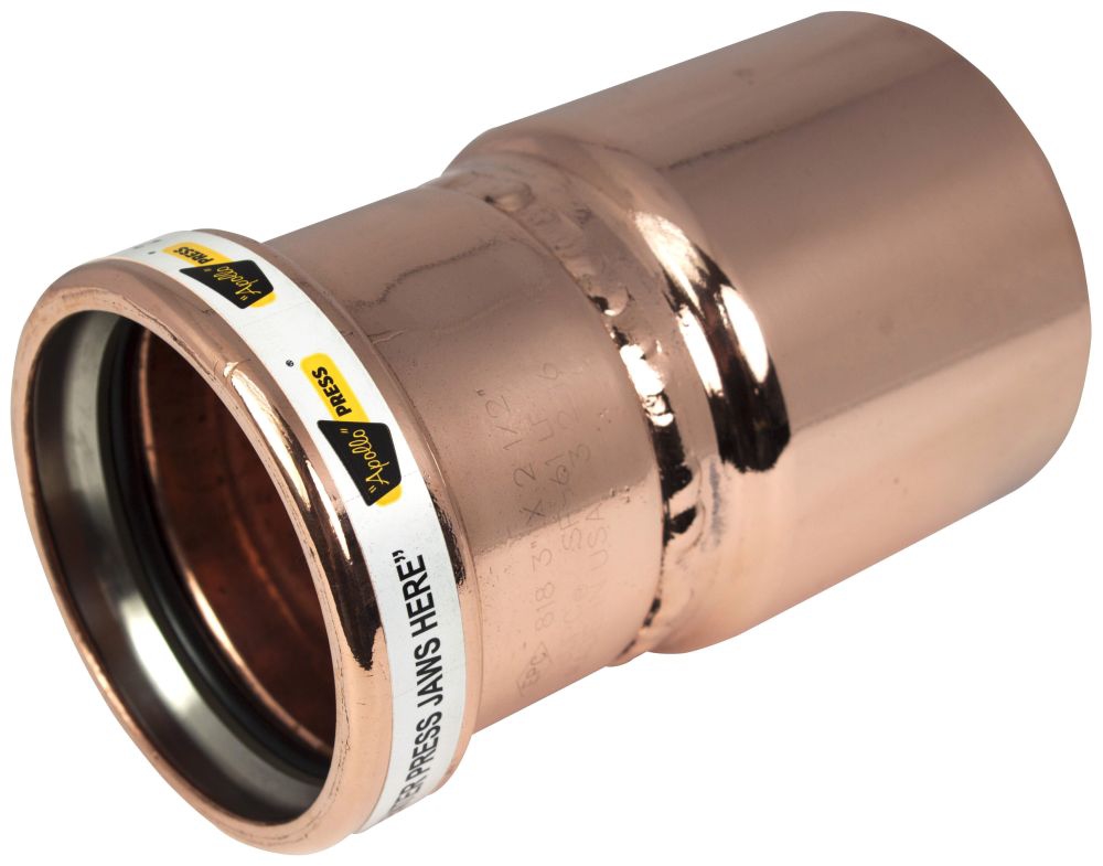 APOLLO 10057506 4" X 3" COPPER FITTING REDUCER 818 FTG X PRESS - APFS