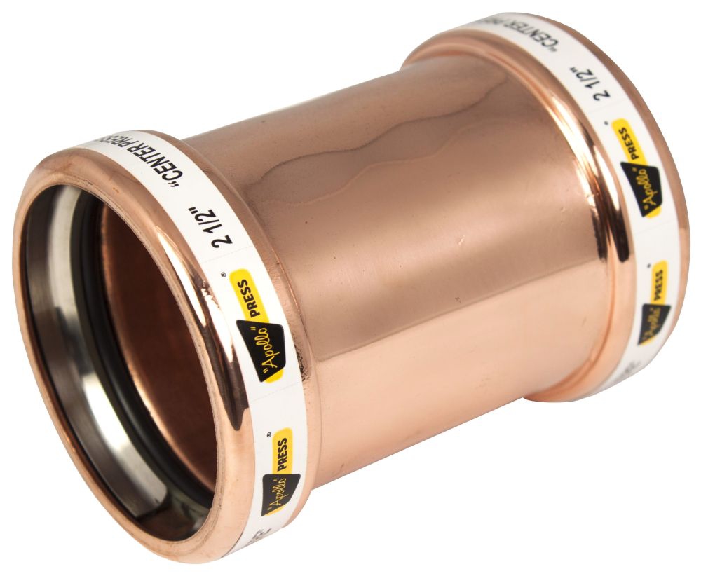 APOLLO 10061942 4" COPPER COUPLING NO STOP 801 PRESS X PRESS - APFS