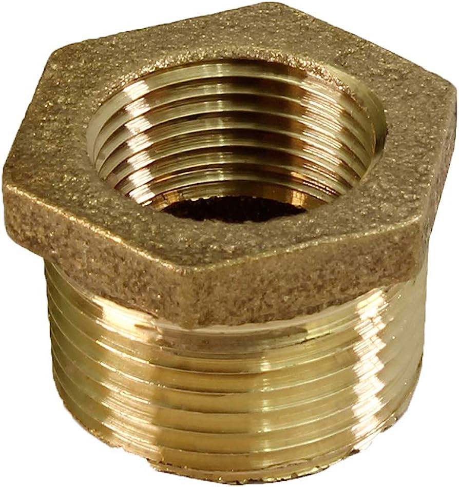 BF B-BU0605 1-1/4" X 1" BRASS BUSHING - APFS