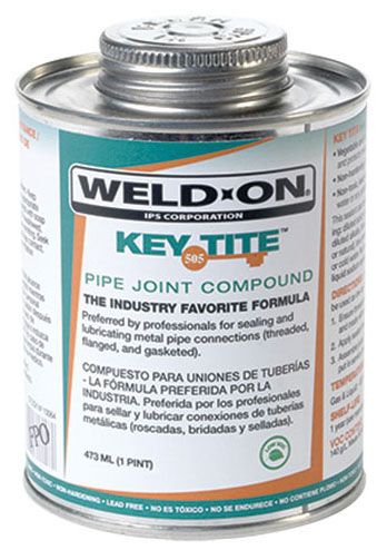 IPS 10068 505 KEY TITE PIPE JOINT COMPOUND 1/2 PINT - APFS