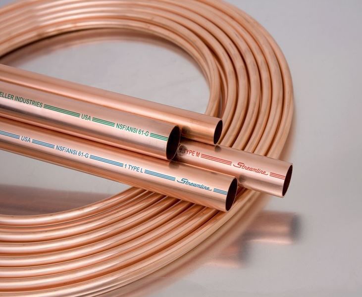 LH06010 3/4 COPPER PIPE TYPE L HARD X 10 FT - APFS