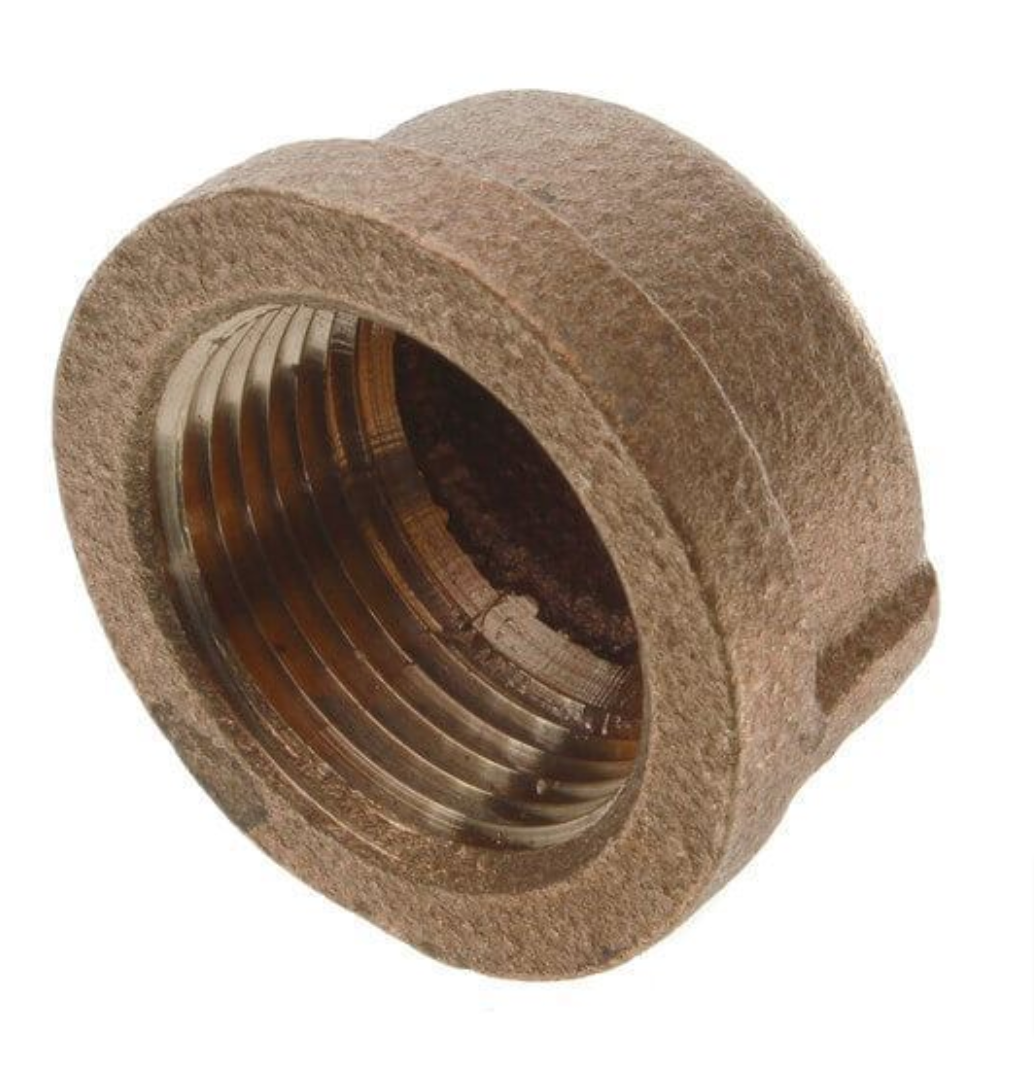 BF B-CA01 1/4" BRASS CAP - APFS