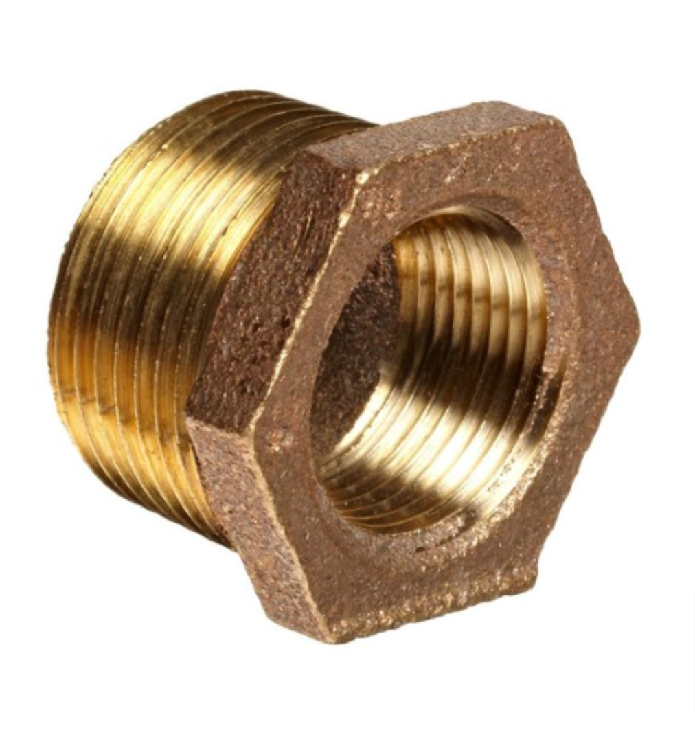 BF B-BU1009 3" X 2-1/2" BRASS BUSHING - APFS