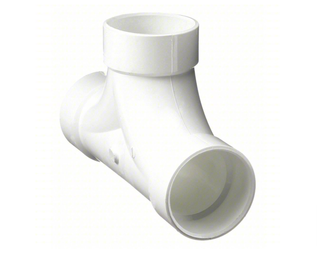 DWV LP448-030 3 PVC DWV 2-WAY CLEANOUT (ALL HUB) - APFS